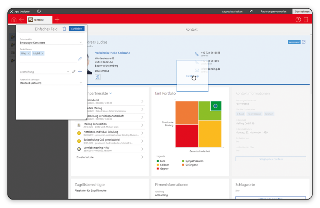 CAS genesisWorld - SideStep Business Solutions